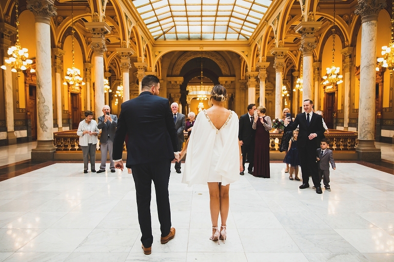 Indiana State House Elopement | Indianapolis Elopement Photographer