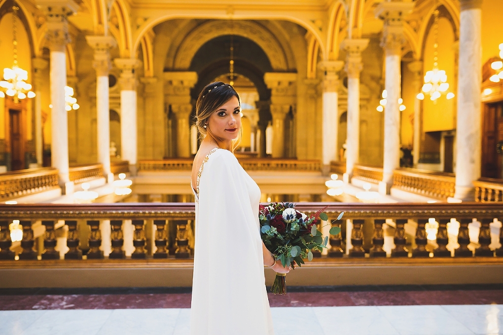 Indiana State House Elopement | Indianapolis Elopement Photographer